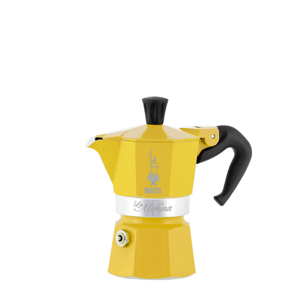 Cafetera Mokina Marruecos Amarillo - Bialetti Perú Distribuidor Exclusivo