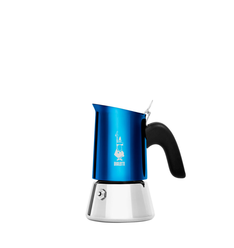 Cafetera en Acero New Venus Azul de 2 Tazas - Bialetti Perú