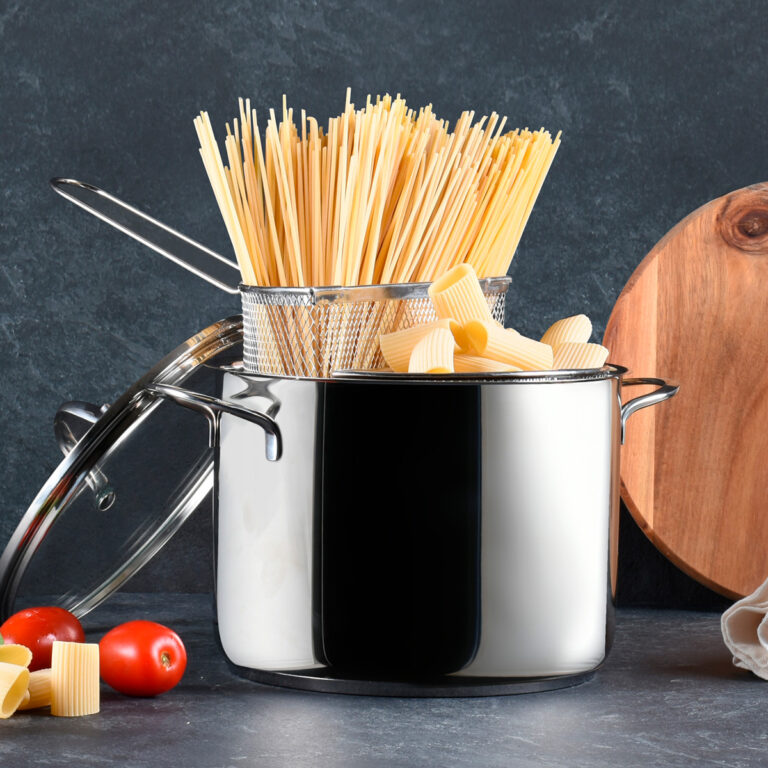 Olla con Doble Colador para Pasta de 22 CM - Bialetti Perú